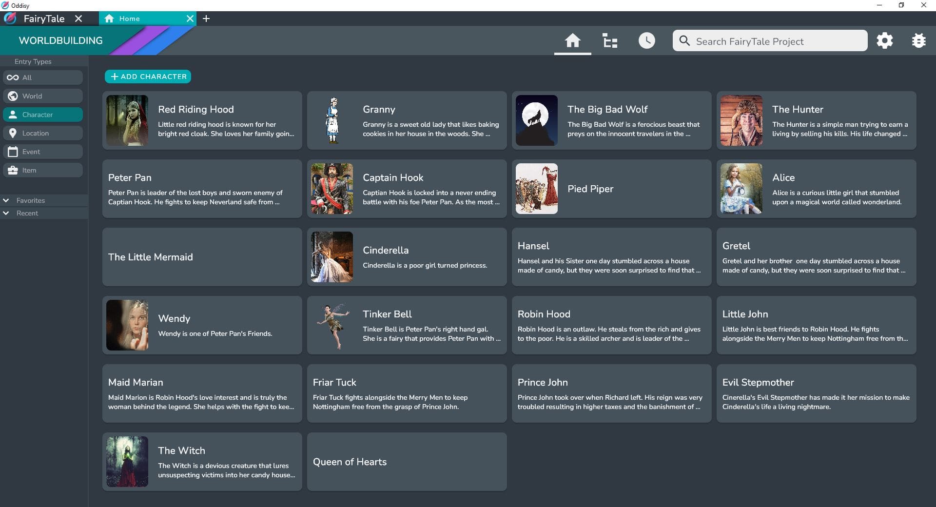 Craft Amazing and Complex Stories with Kodrick's New Worldbuilding and Writing Tool, Oddisy!